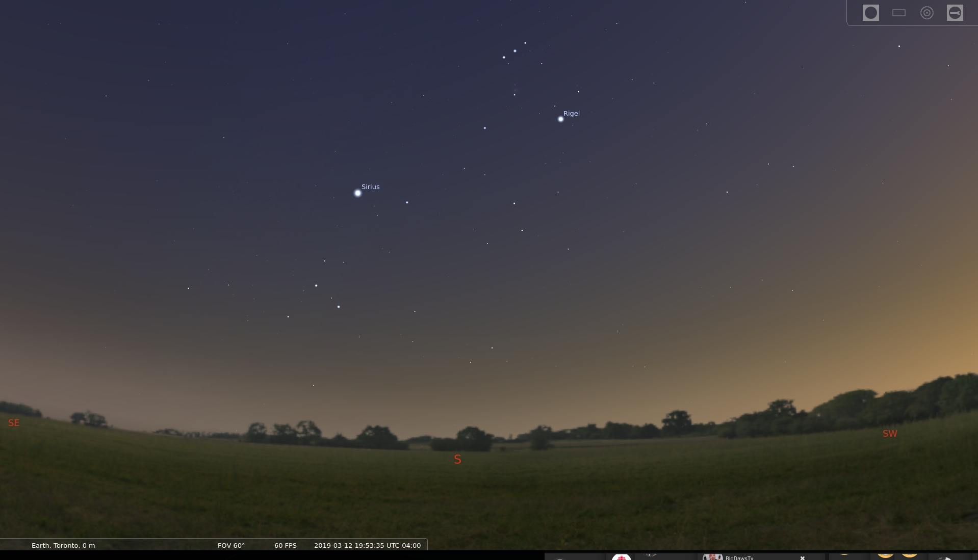 Stellarium – TROM-Jaro